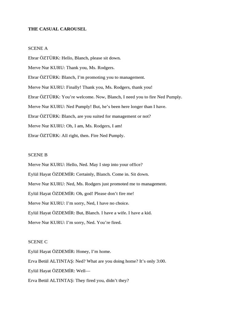 Casual Carousel | PDF