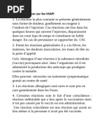 Notions de Base Sur Les MAPI | PDF | Vaccination | Vaccins
