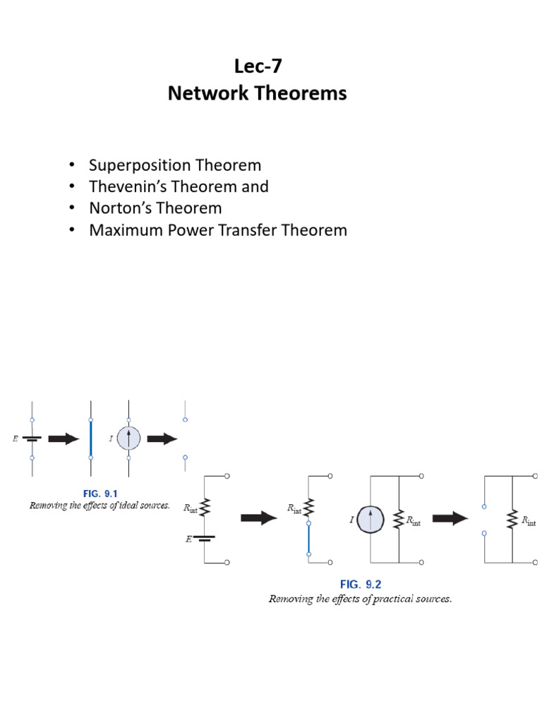 Lec-7-8 | PDF | Analog Circuits | Computer Engineering