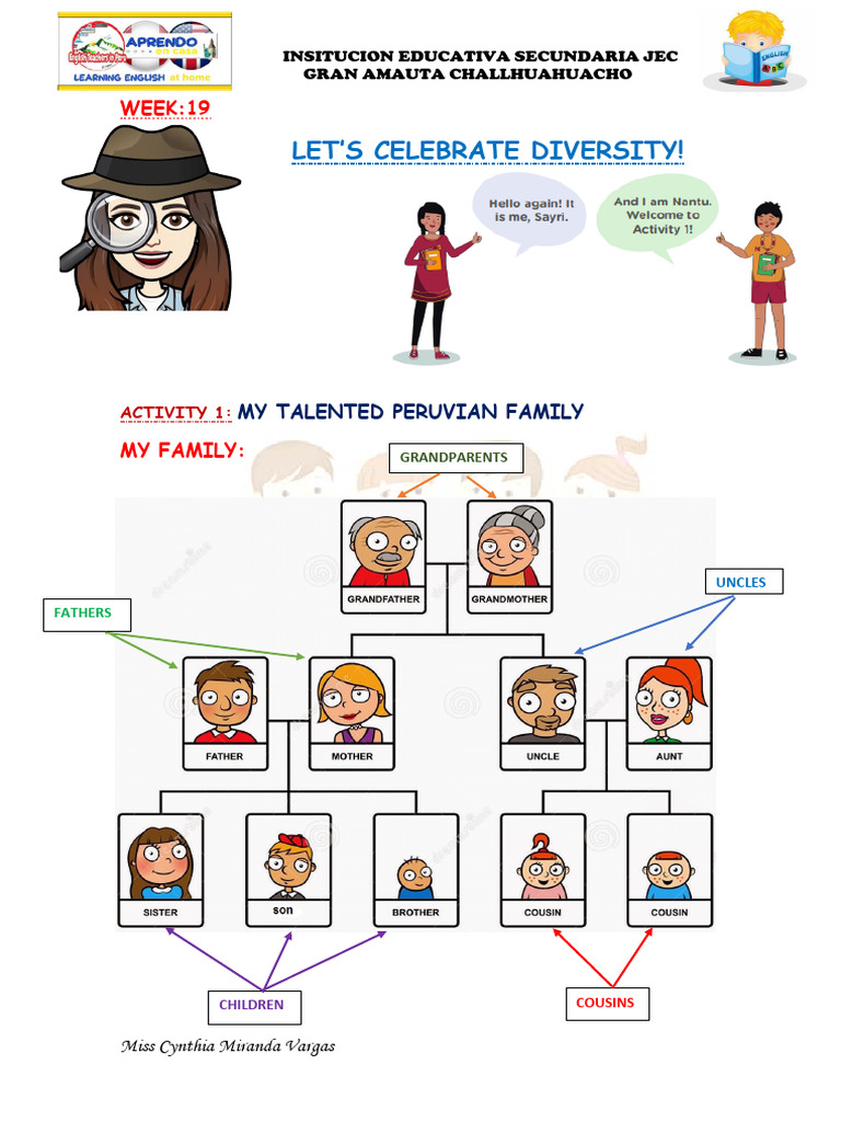 LET’S CELEBRATE DIVERSITY-THE FAMILY | PDF