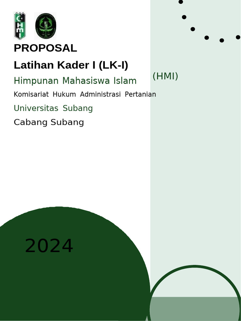 PROPOSAL LK 1 Good Job | PDF