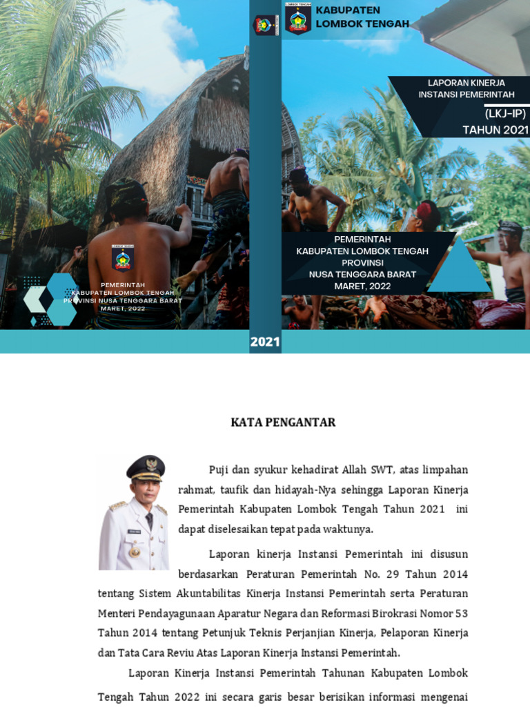 LKJIP Kab Loteng 2021 | PDF