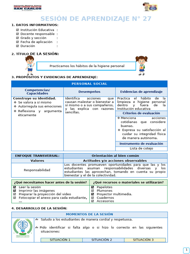 Sesiones de Aprendizaje - EDA II Semana 4 - Editora Quipus Perú | PDF | Evaluación | Aprendizaje