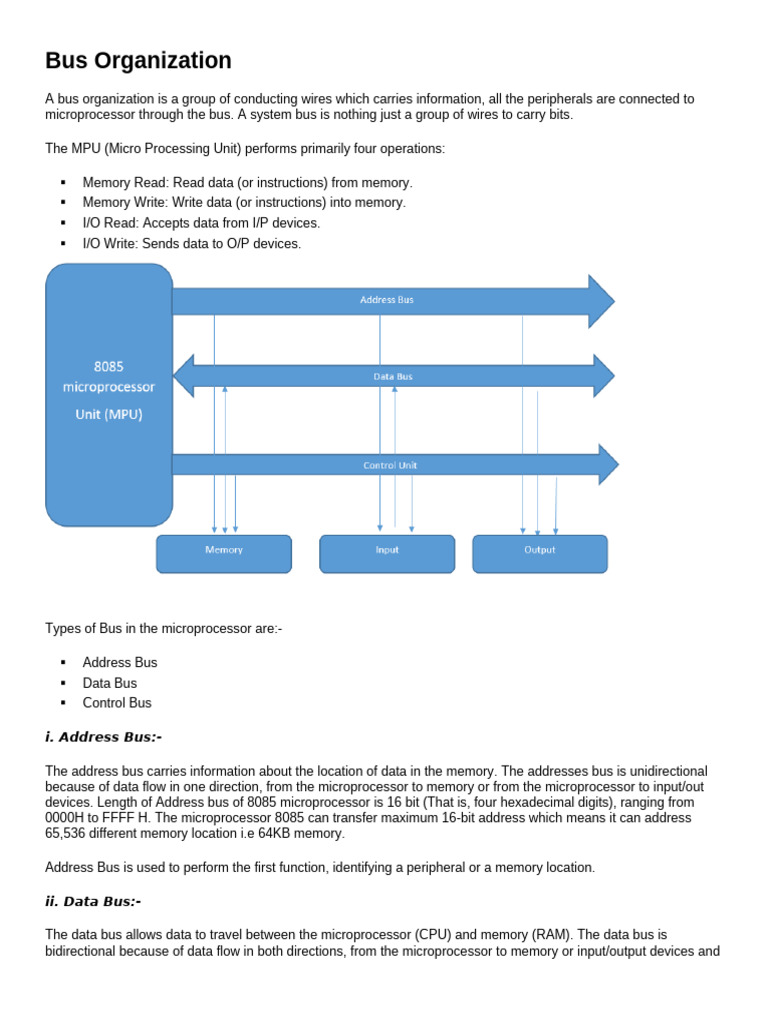 Bus Organization | PDF | Central Processing Unit | Office Equipment