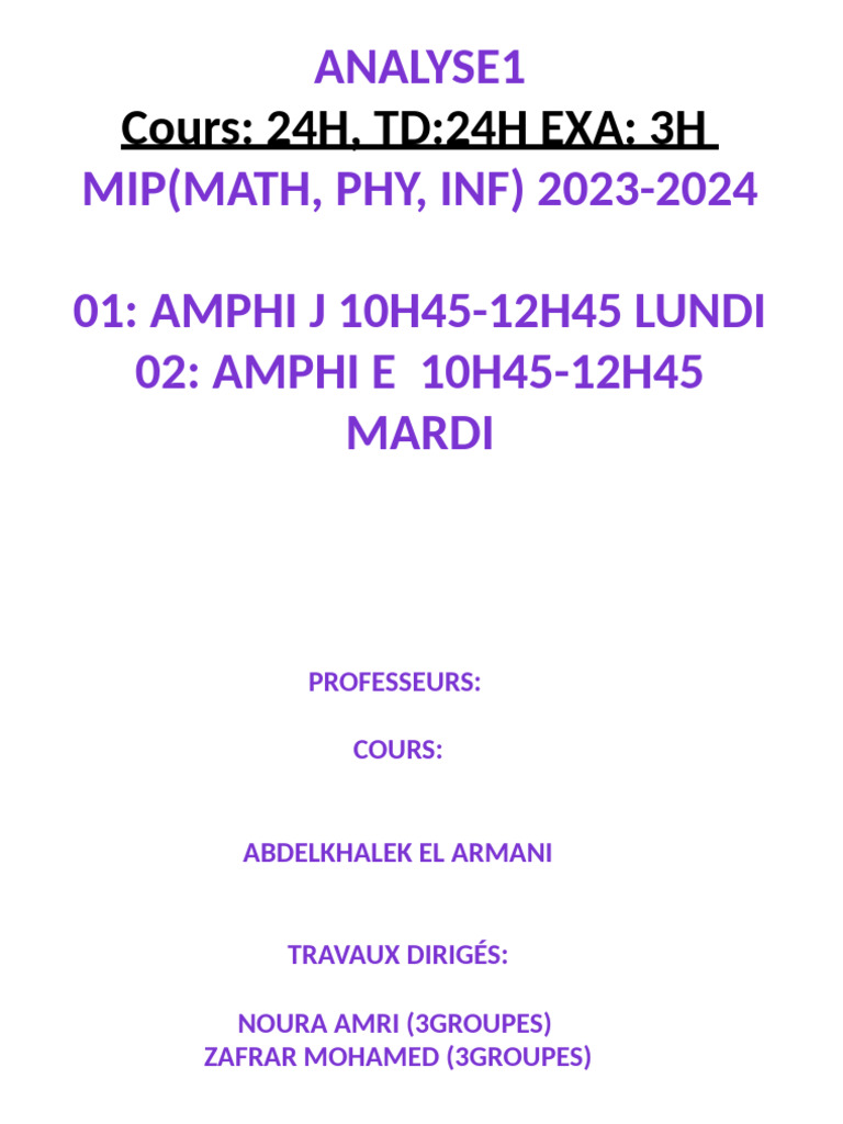 MIP | PDF | Limite (mathématiques) | Séquence