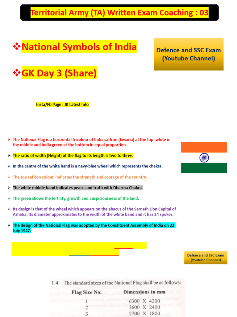 TA Army Notes Day 3 by Defence and SSC Exam - 241212 - 092053 | PDF