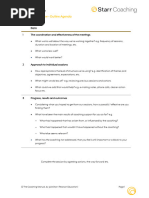 Coaching Session Note Template | PDF