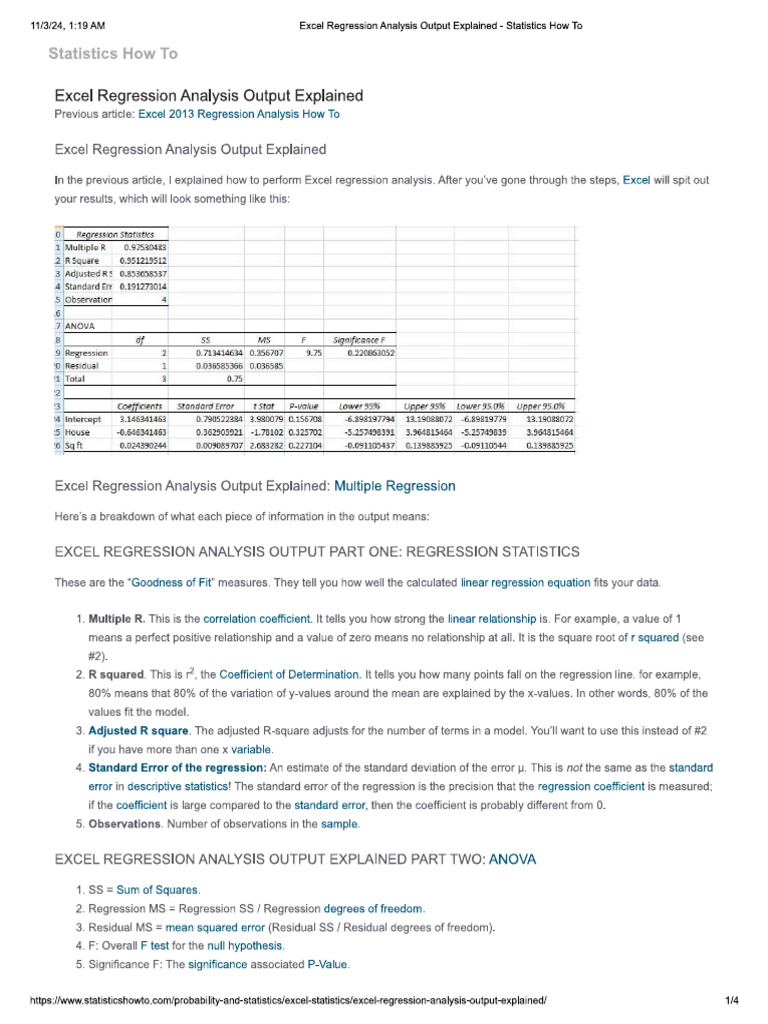 Regression_Interpretation | PDF
