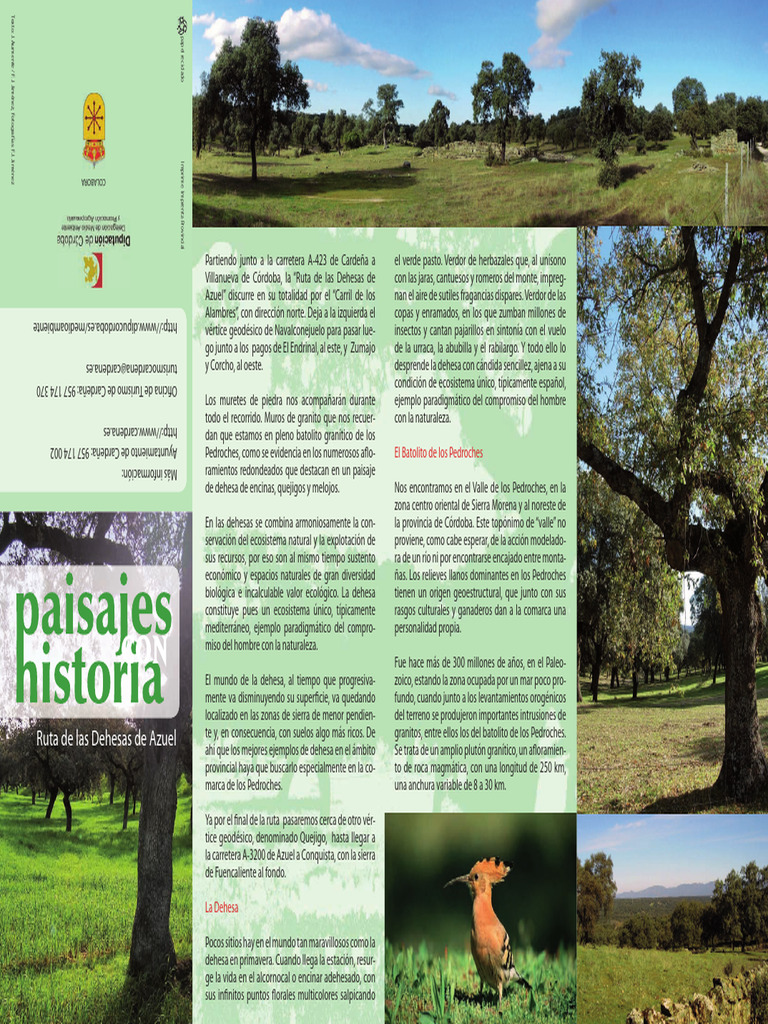 Rutas de Las Dehesas de Azuel | PDF | Ciencias de la Tierra | Geología