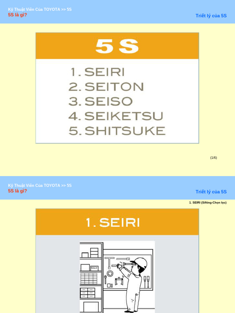 Triết lý của 5S | PDF
