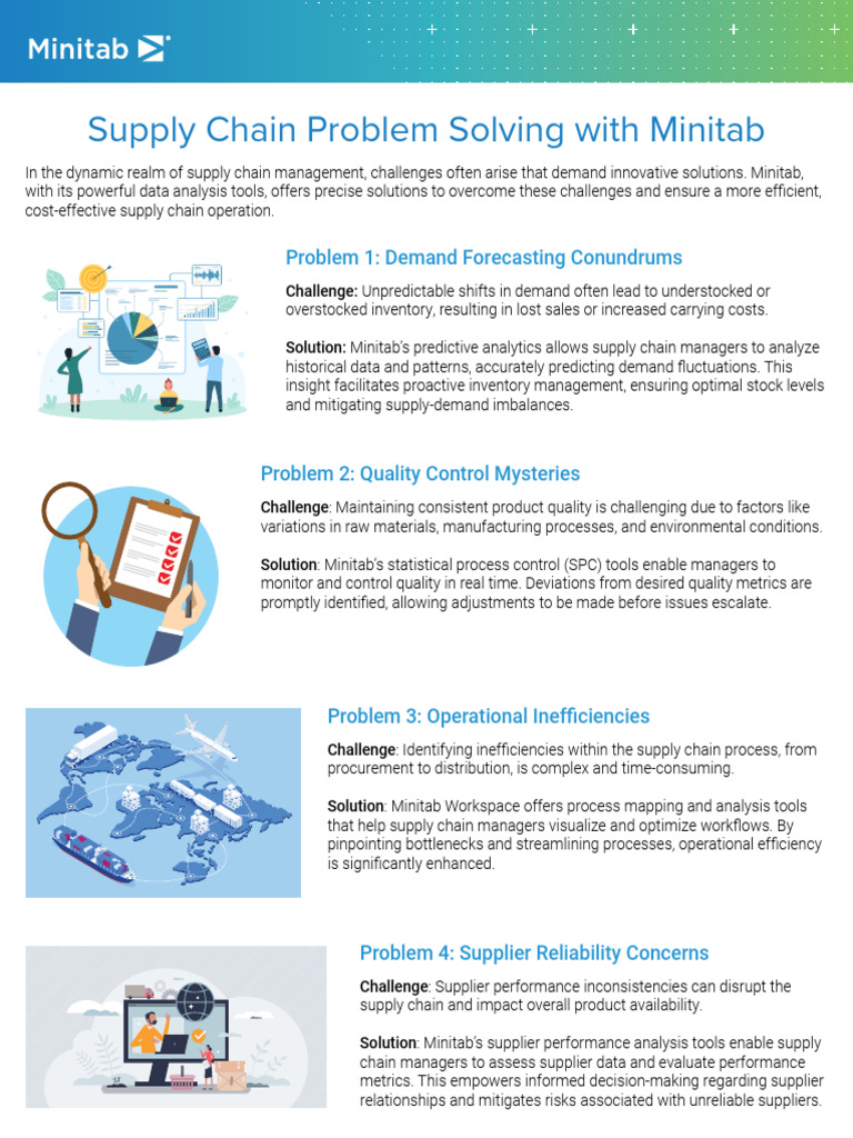 Supplychain ProblemSolving Onepager | PDF | Supply Chain | Supply Chain ...