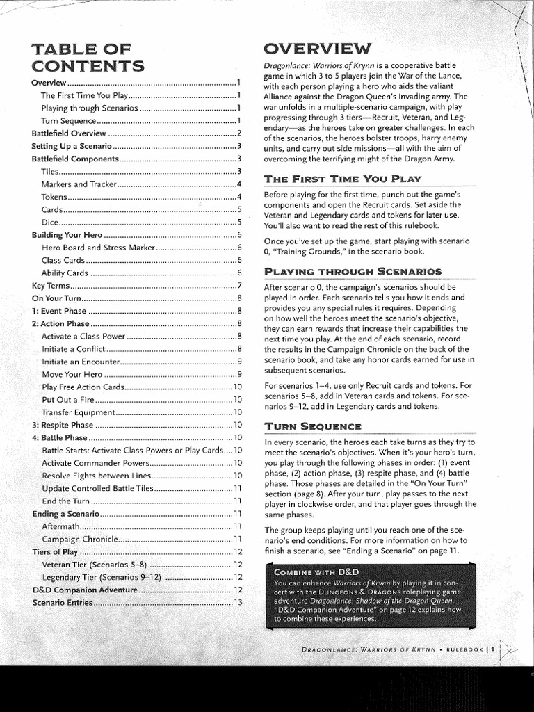 DL Warriors of Krynn | PDF