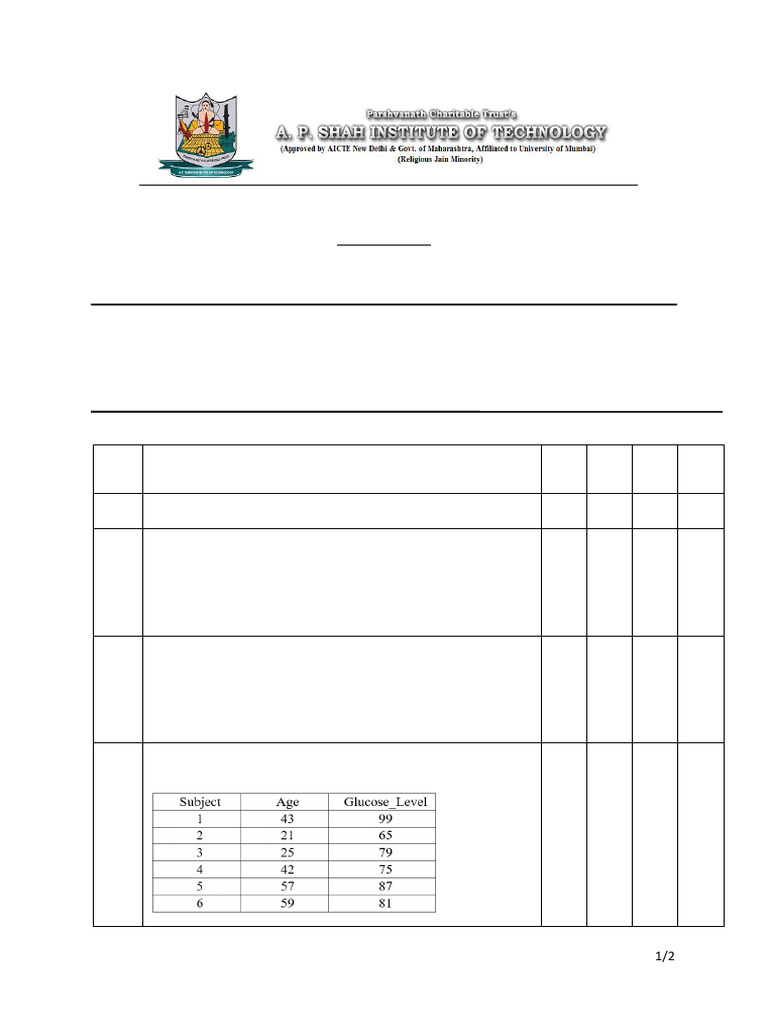 DWM UT-1 question paper | PDF | Applied Mathematics