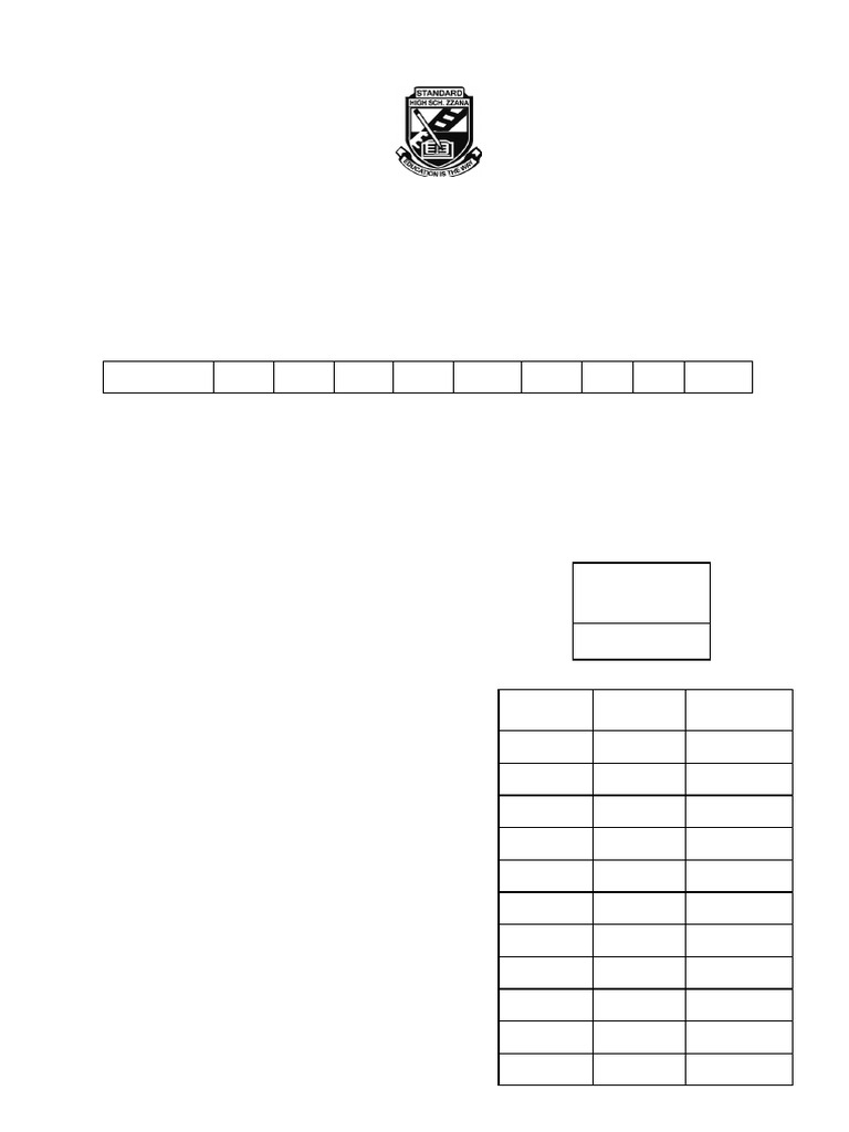 STAHIZA P7 Science 2018 | PDF