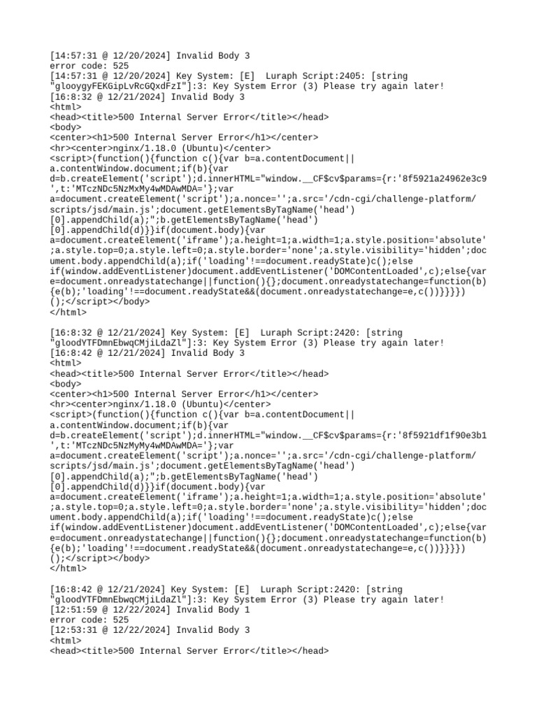 Key System Log | PDF | Computing | Software