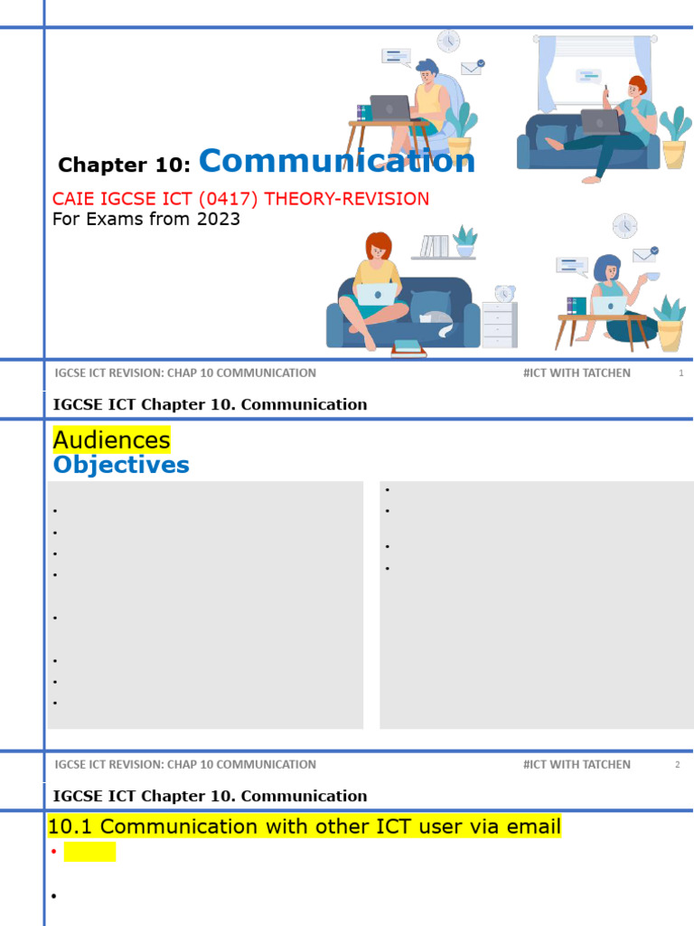 IGCSE ICT Chapter 10 Communication | PDF | World Wide Web | Internet & Web