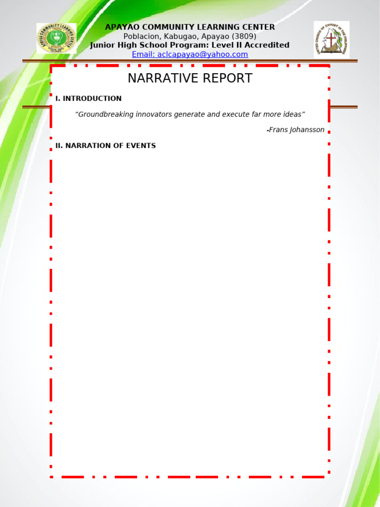 GRAD. NARR.REP. FINAL | PDF