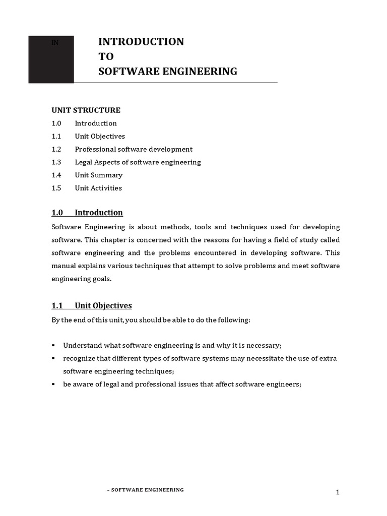 Software Engineering Manual - Final - 2022 | PDF | Use Case | Unified Modeling Language