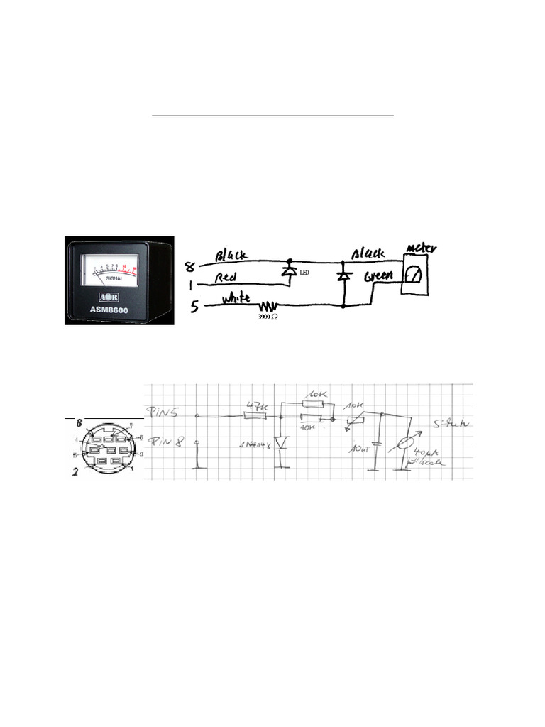 Eigenbau S-Meter Fuer AR600 v1 - 2 Eng | PDF | Frequency Modulation ...