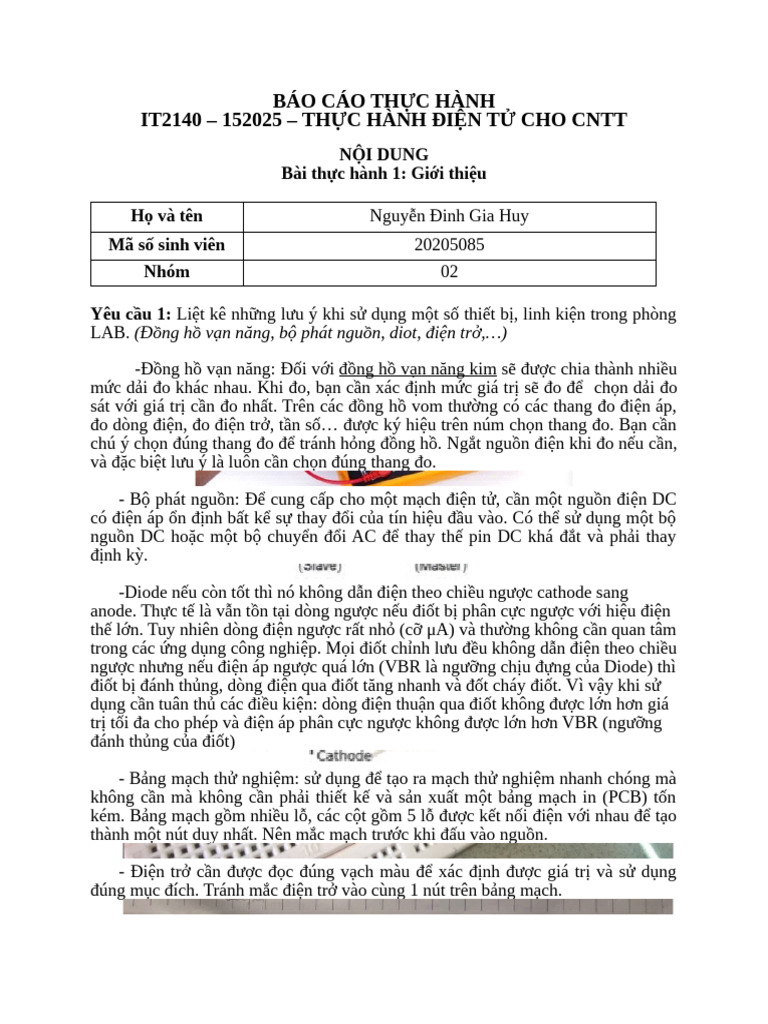 Lab 01 - (Y) - (5) - (Nhóm 2) - 152025 | PDF