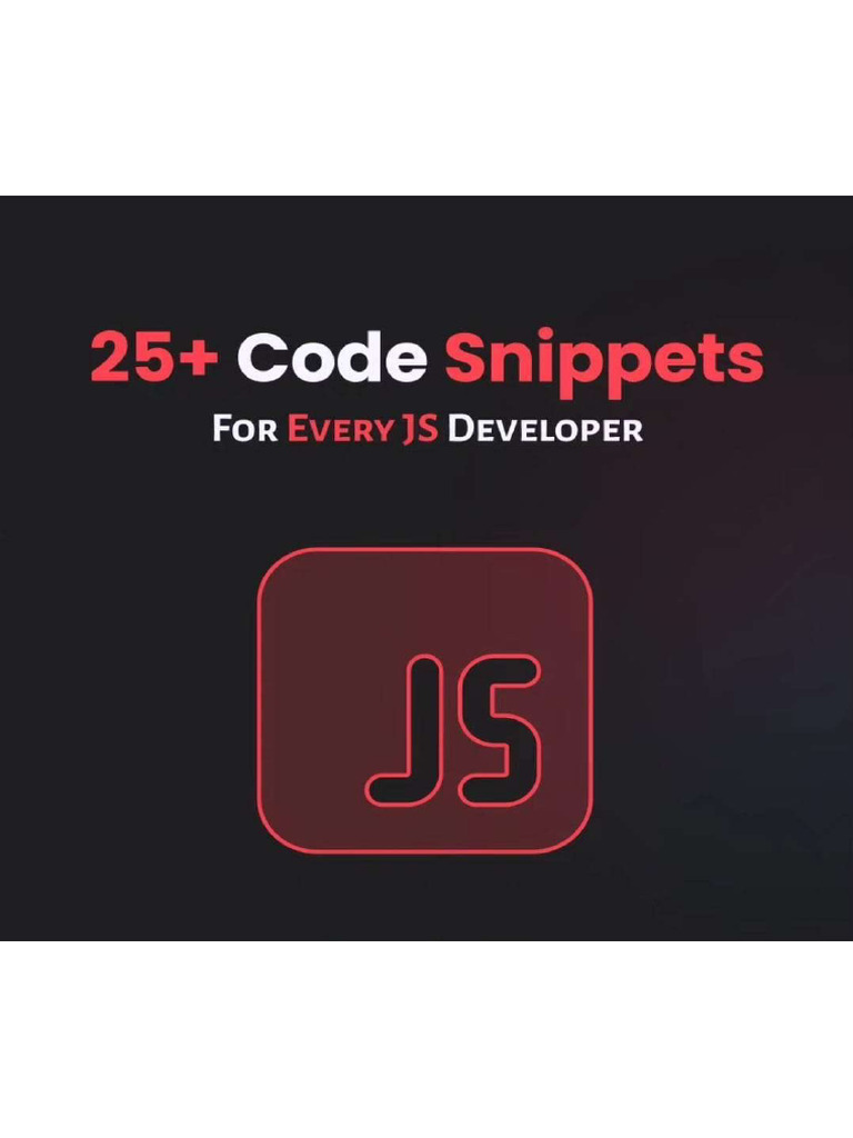 25 Code Snippet | PDF