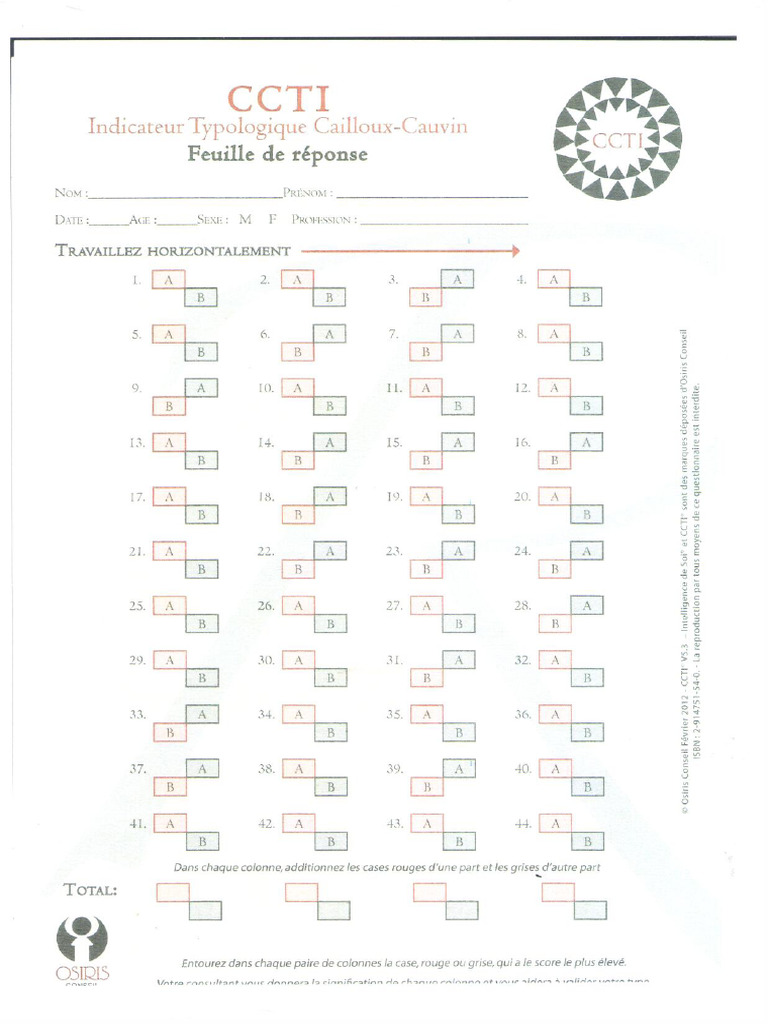 Feuille de Score | PDF