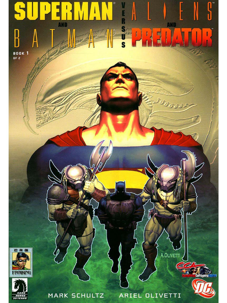 Superman & Batman Vs Alien & Predator 12 | PDF