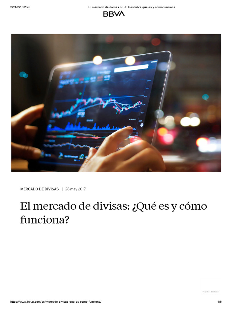 Texto - El mercado de divisas_Descubre qué es y cómo funciona | PDF ...