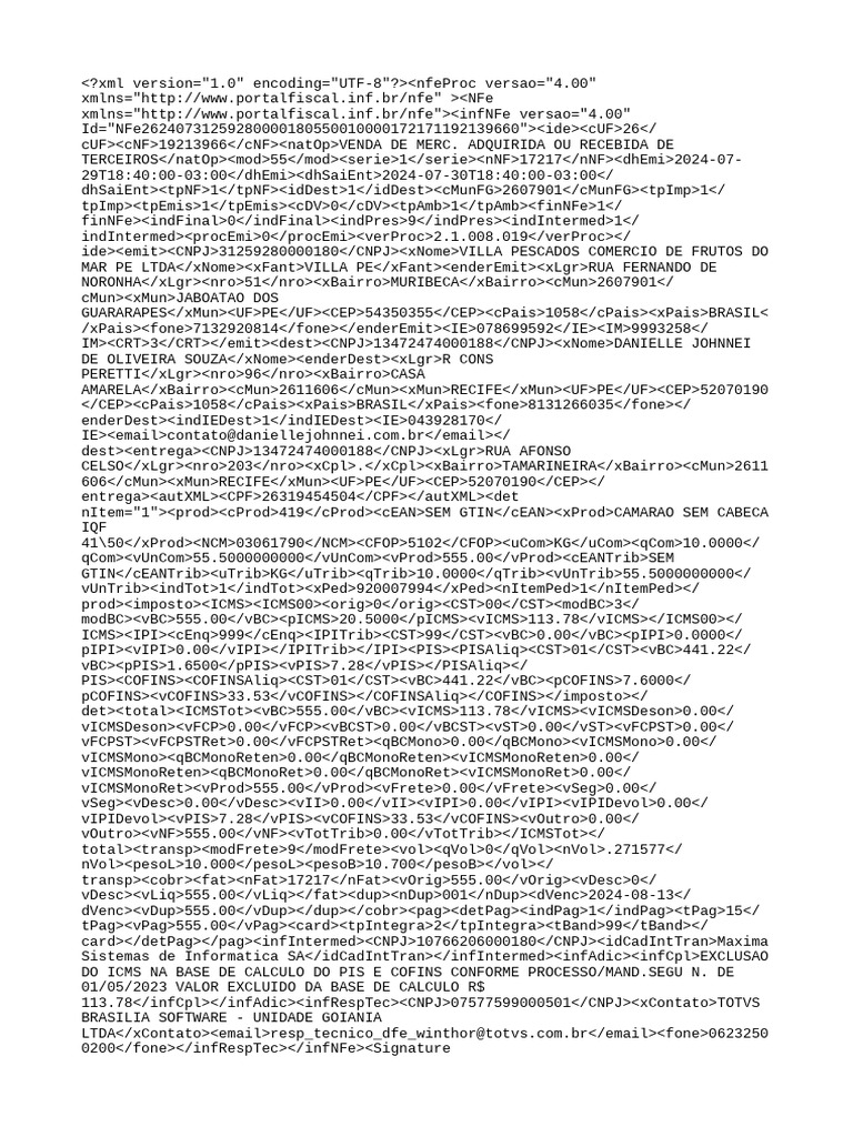 26240731259280000180550010000172171192139660-nfe-proc | PDF