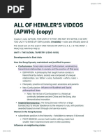 Unit 1 Heimlers History | PDF | Confucianism | China