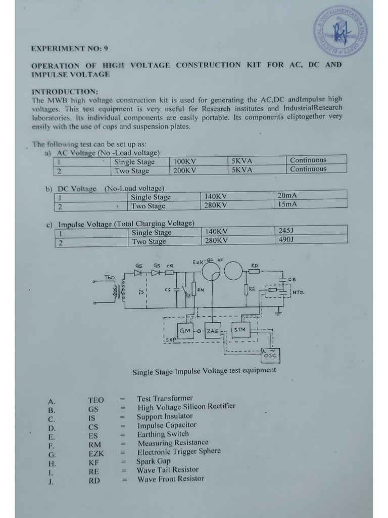 Manual 2 HV Construction Kit | PDF
