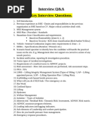 Sample Question & Answer For WMS Assessment | PDF | Occupational Safety ...