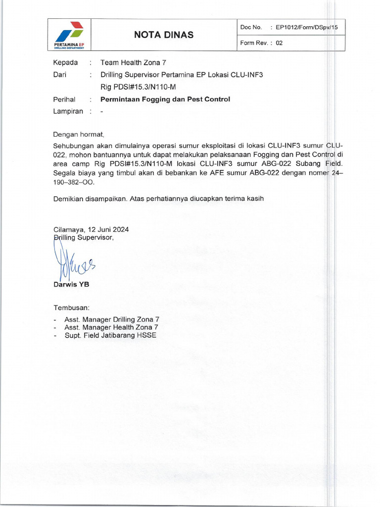 Nota Fogging CLU-InF3 | PDF