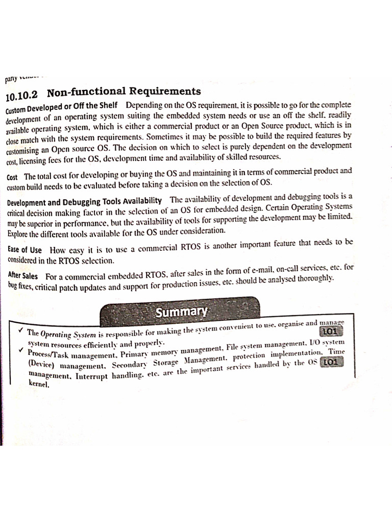 Embedded System VTU module 5 MCQs | PDF