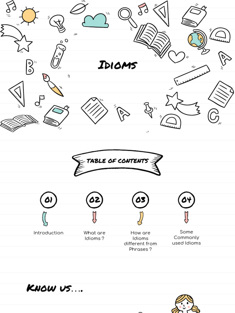 IDIOMS | PDF | Idiom | Phrase