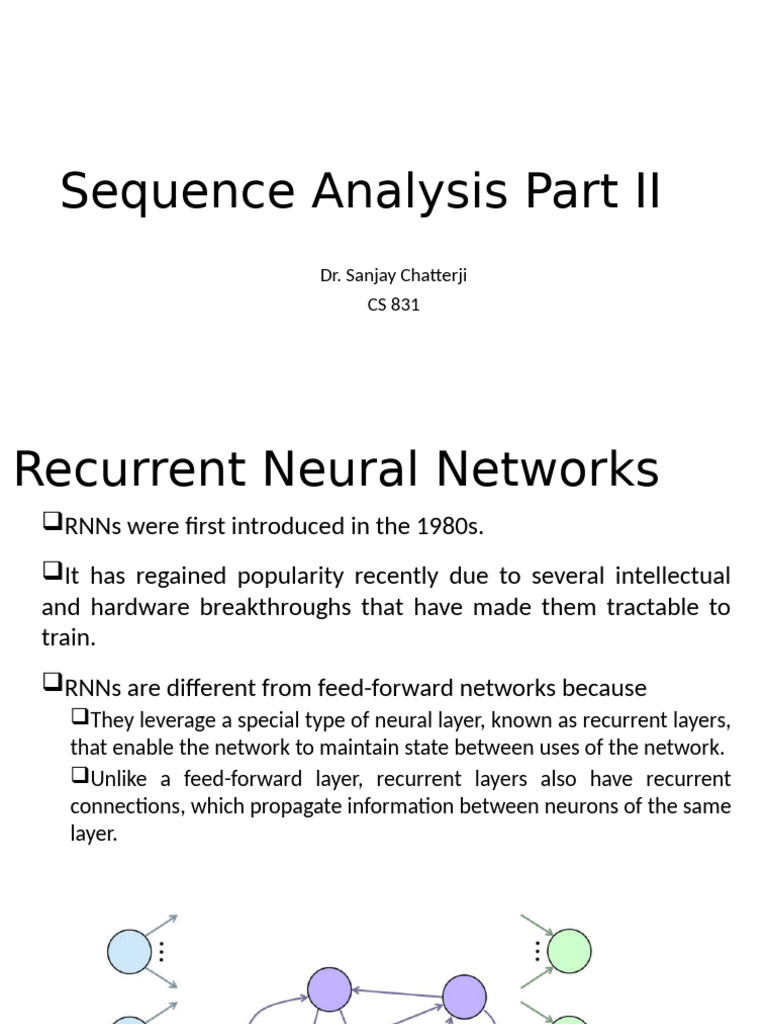 Chap 72 Sequence Analysis Using Rnn Lstm Pdf Applied Mathematics Computational Neuroscience