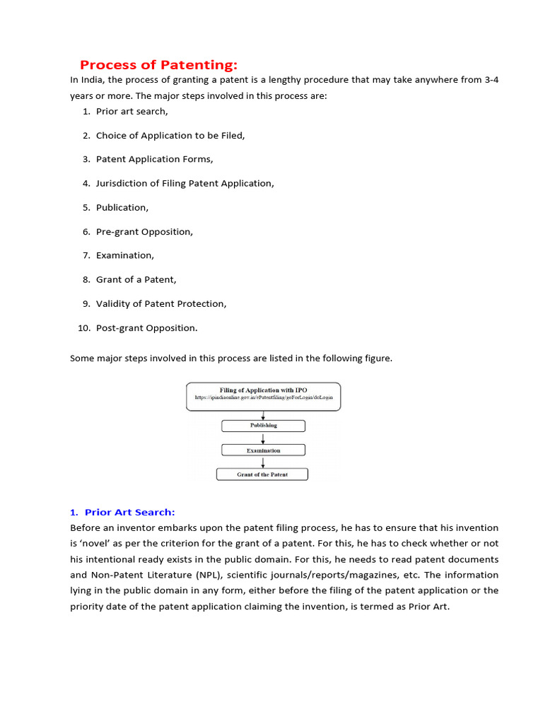 IPR | PDF | Patent Application | Patent