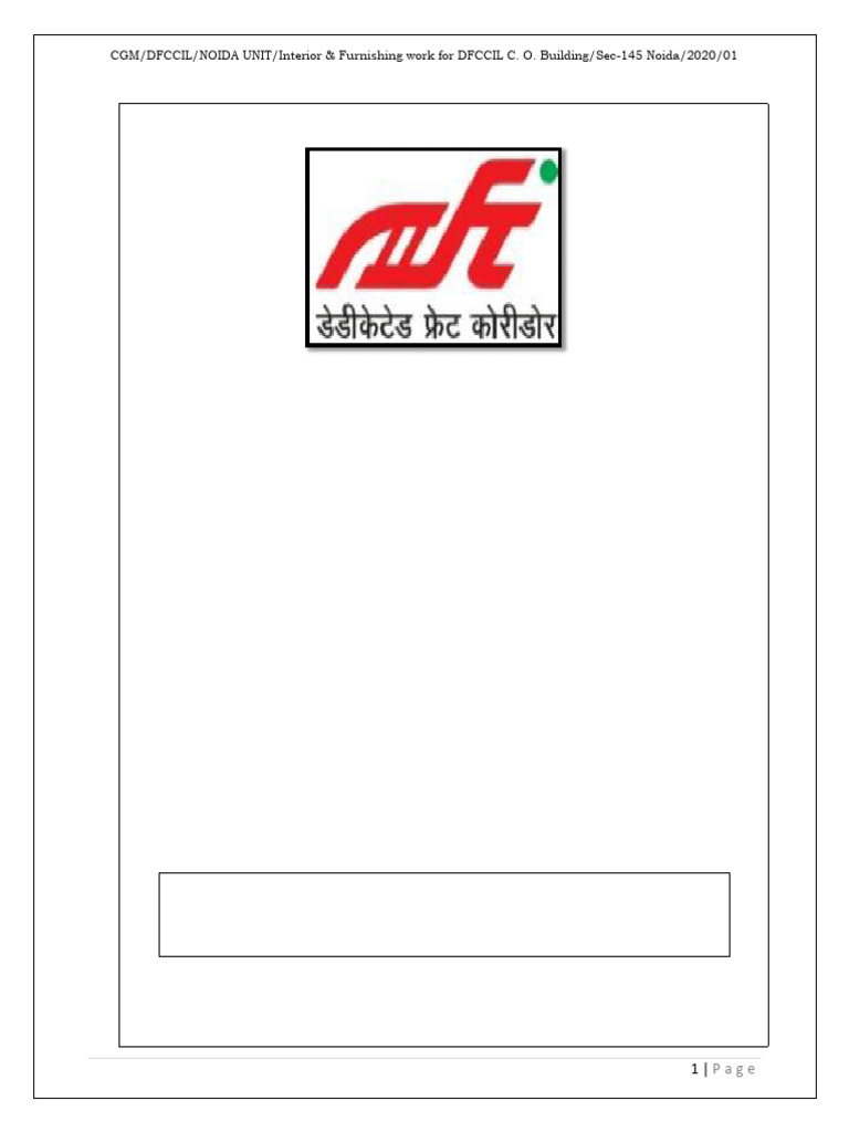 Amt REV Tender For Interior & Furnishing Works For C.O. Building 30.12. ...