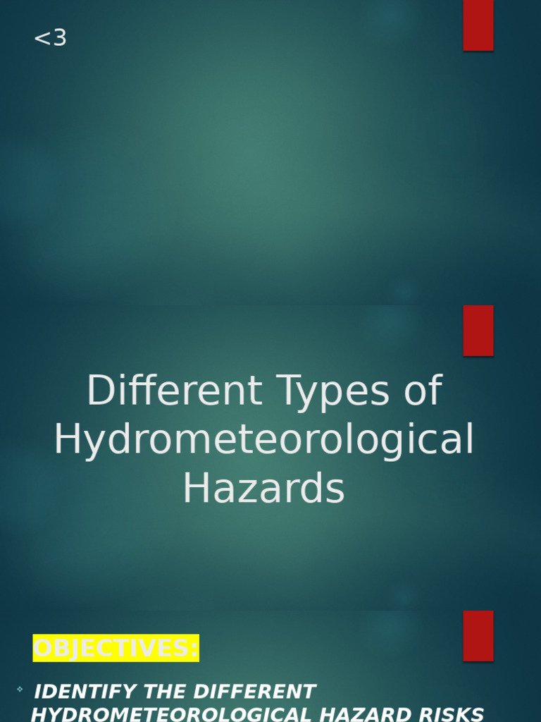 Drrr q2 6 Different Hydrometeorological Hazards (1) | PDF