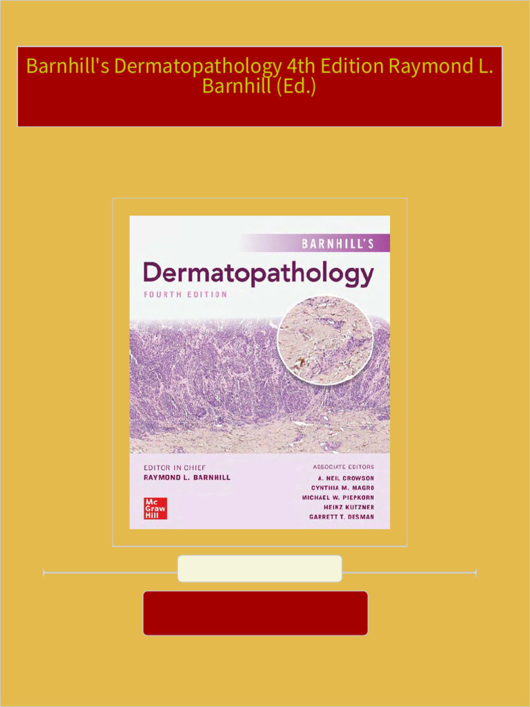 (Ebooks PDF) Download Barnhill's Dermatopathology 4th Edition Raymond L. Barnhill (Ed.) Full ...