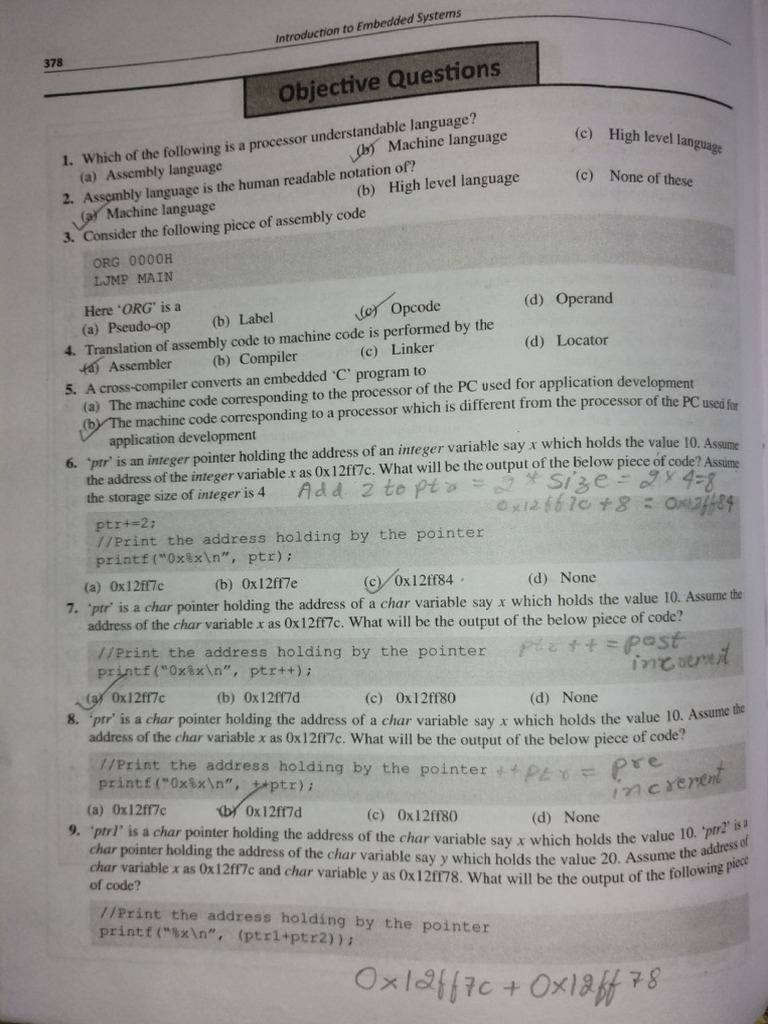 Embedded Systems VTU Module 4 quiz questions | PDF | Pointer (Computer ... Embedded Systems VTU Module 4 quiz questions | PDF | Pointer (Computer ...