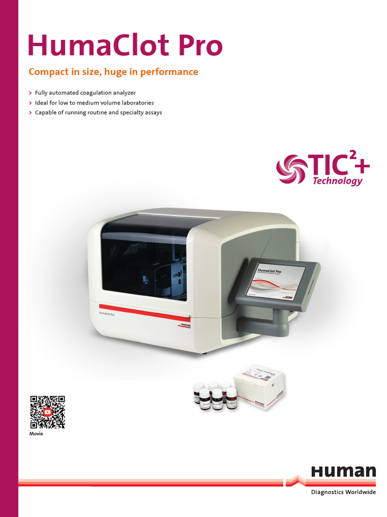 HumaClot Pro EN | PDF