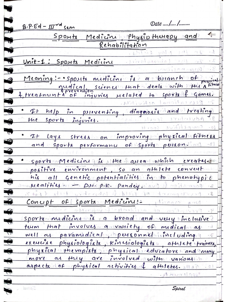 Sports Medicine 131123 | PDF