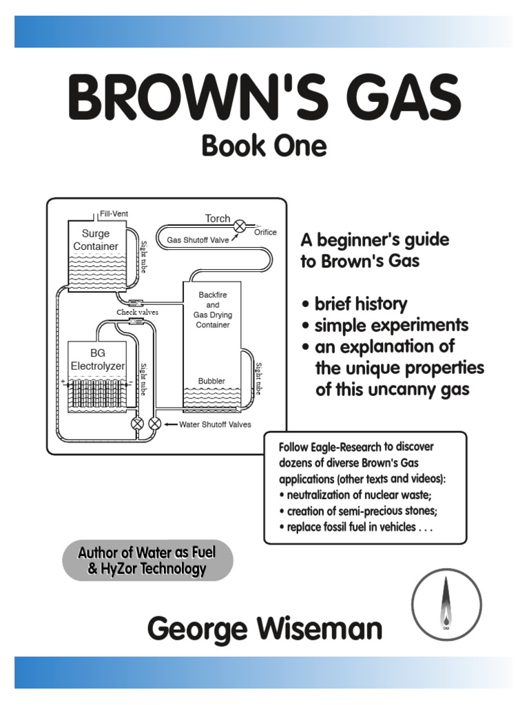 Brown's Gas - Book-1 | PDF | Airship | Hydrogen