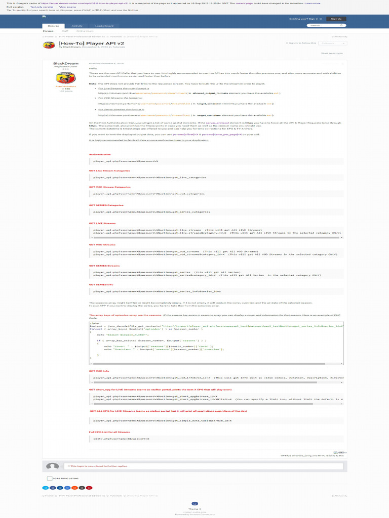 (How-To) PTutorials - XtreamCodes | PDF