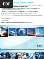 IEEE PowerPoint Presentation Template | PDF | Microsoft Power Point ...