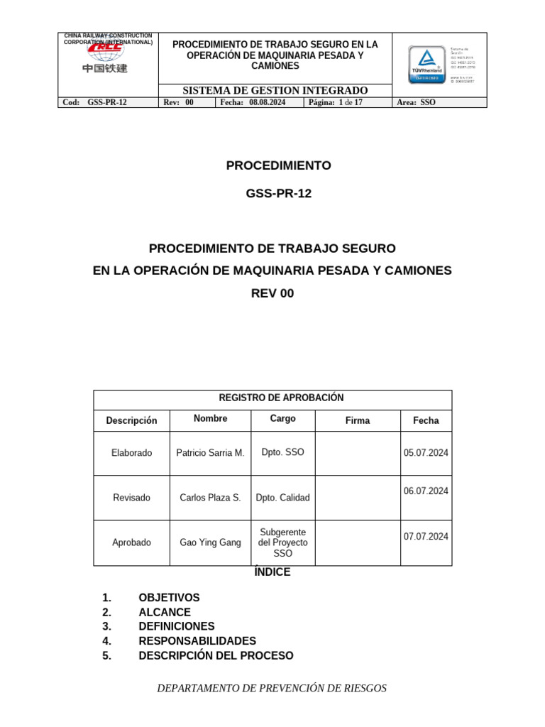 Pts Maquinaria y Camiones v0 Crcci | PDF | Camión | China