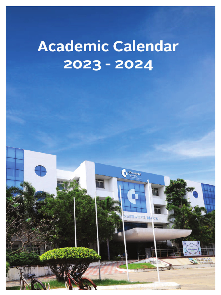 Academic Calendar 2023 2024 | PDF | Academic Term