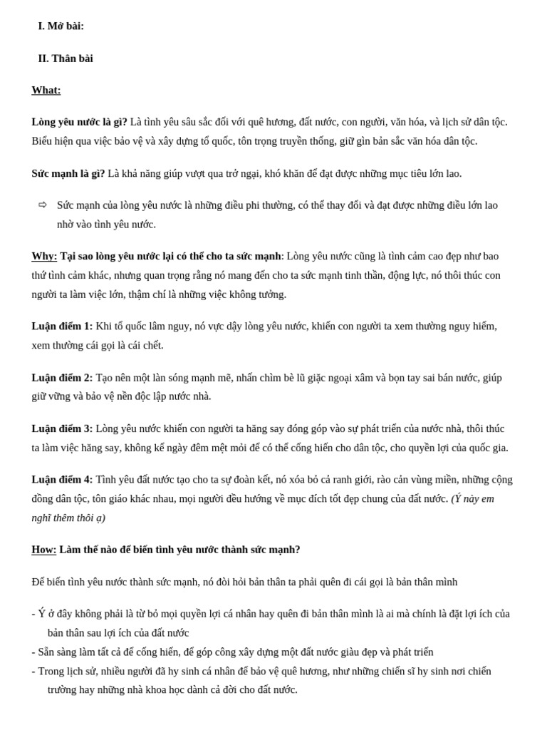 S C M NH C A Lòng Yêu Nư C - TUyen | PDF