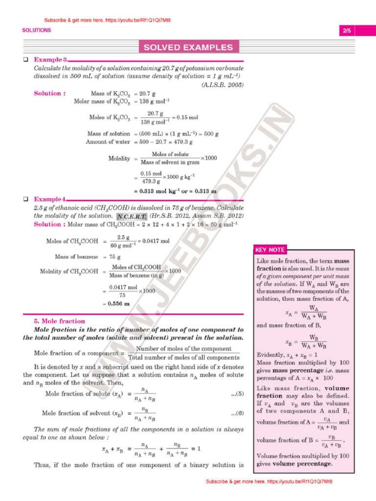 Modern ABC Chemistry For Class 12 Part I - Dr. S.P. Jauhar | PDF